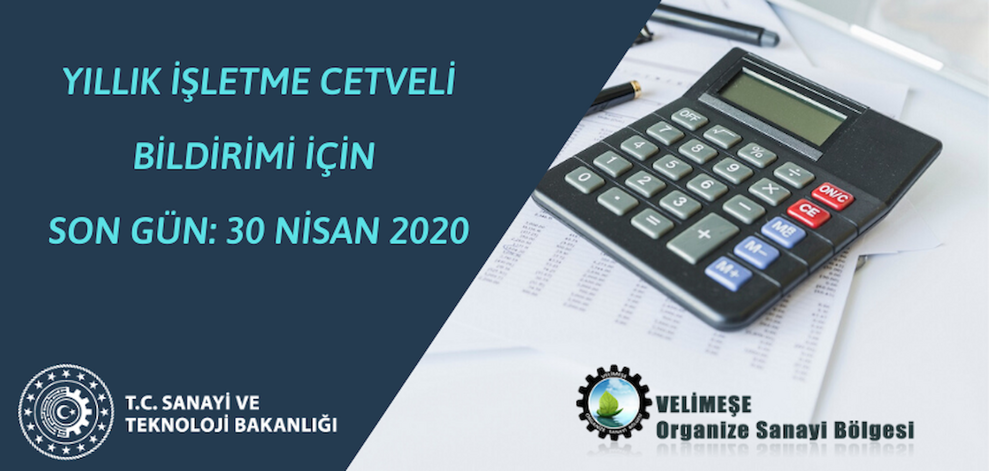 Yıllık Işletme Cetveli Hakkında - Velimeşe Organize Sanayi Bölgesi - VOSB